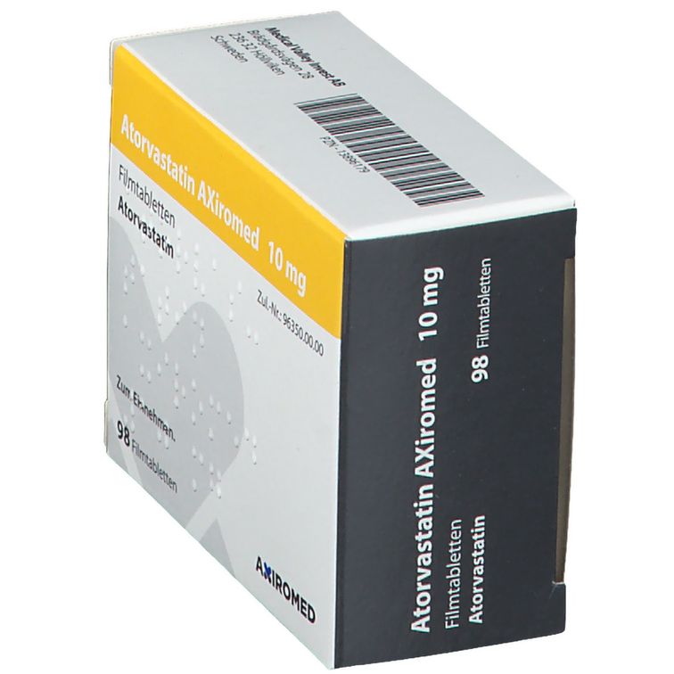Atorvastatin Axiromed 10 mg 98 St - shop-apotheke.com