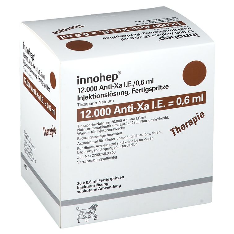 Innohep® 12.000 Anti-Xa I.E./0,6 ml 30 St - shop-apotheke.com