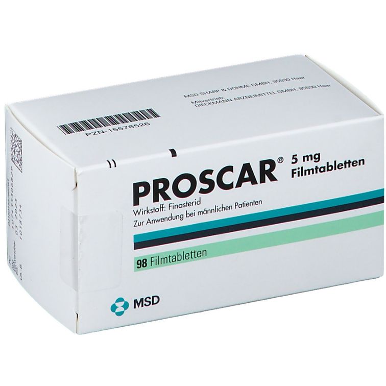 PROSCAR® 5 mg 98 St - shop-apotheke.com
