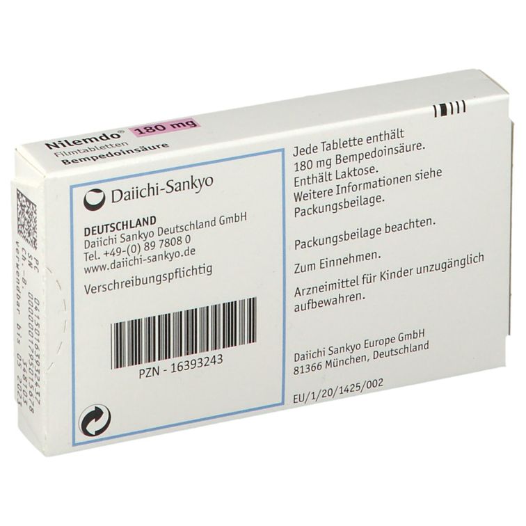 Nilemdo® 180 mg 28 St - shop-apotheke.com