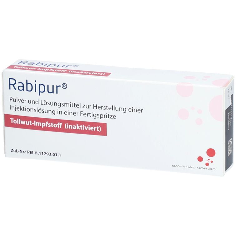 RABIPUR Tollwutimpfung | Shop Apotheke