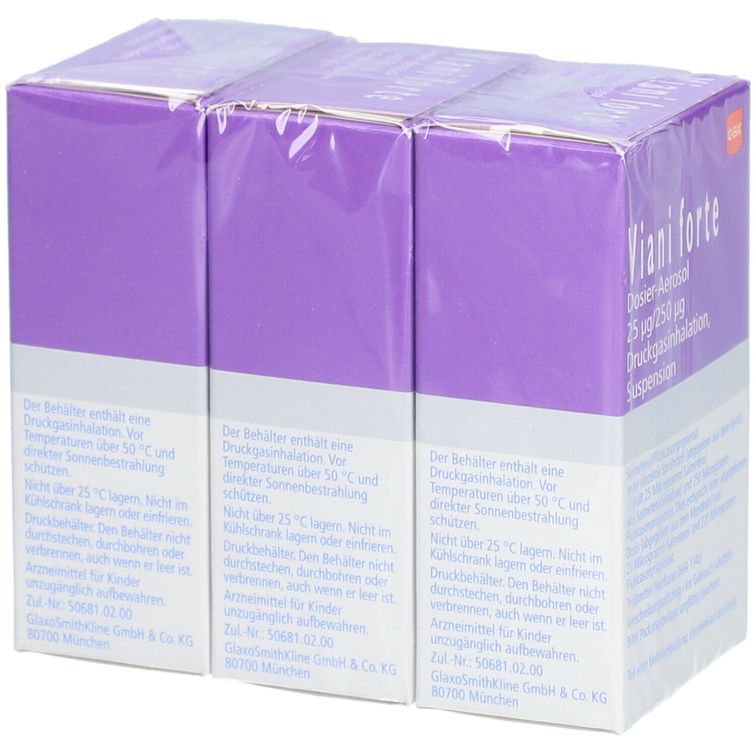 Viani Forte 25 µg/250 µg 3x120 St - shop-apotheke.com