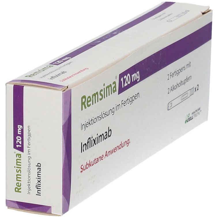 REMSIMA 120 mg Injektionslösung im Fertigpen 2 St - shop-apotheke.com
