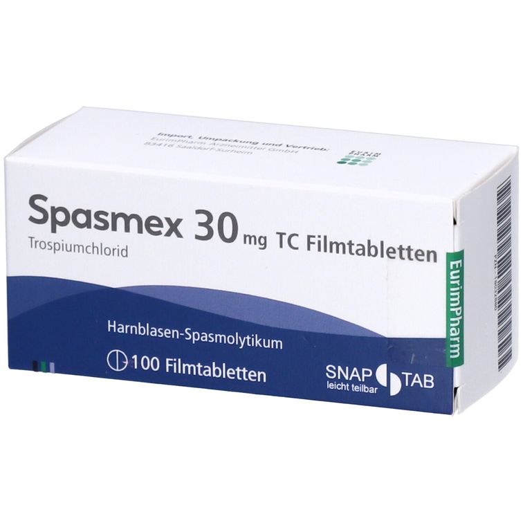 Spasmex bei Blasenfunktionsstörungen | Shop Apotheke