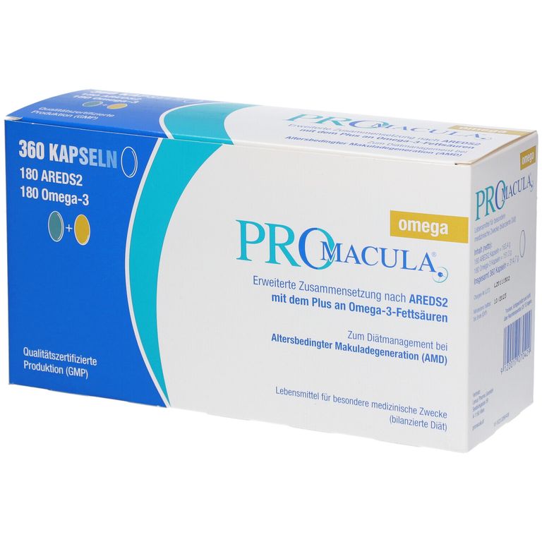 PROmacula® OMEGA 360 St - Shop Apotheke