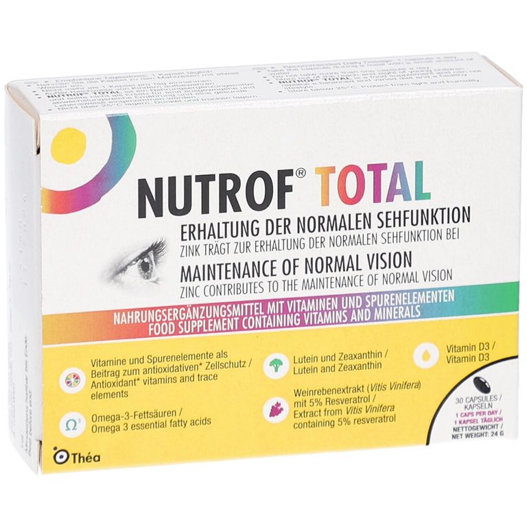 NUTROF® TOTAL 30 St - Shop Apotheke