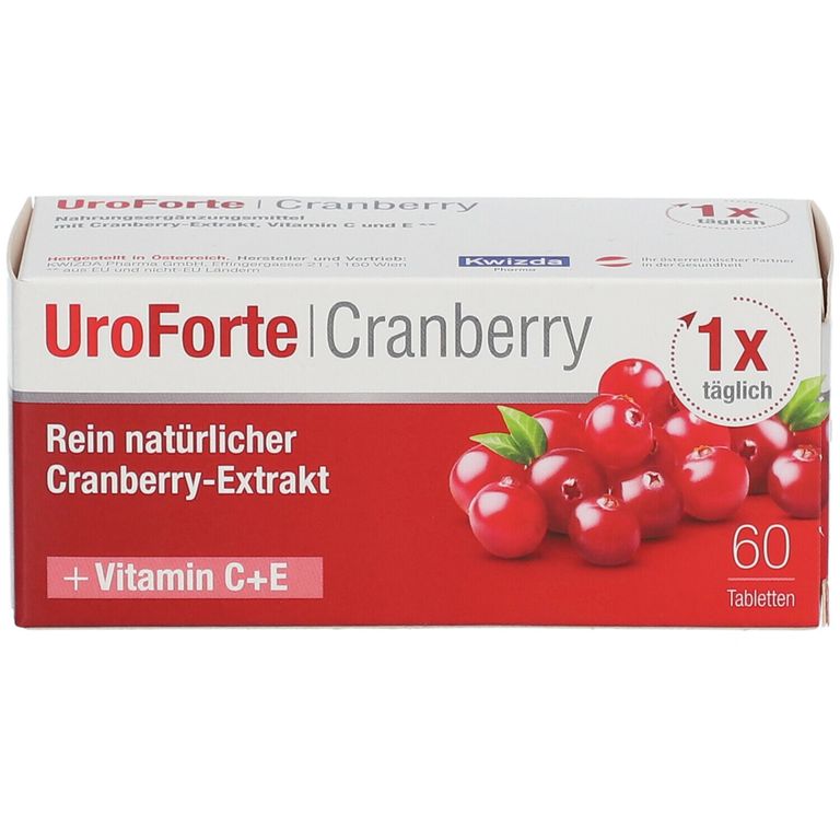 BIOGELAT® Cranberry UroForte Filmtabletten 60 St - Shop Apotheke