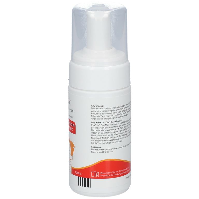 PoxClin CoolMousse 100 ml - Shop Apotheke