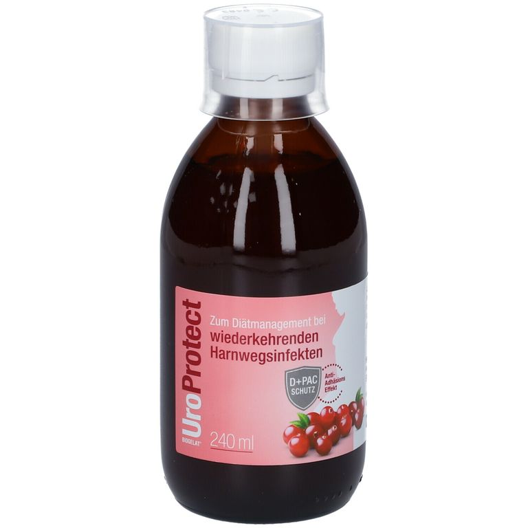BIOGELAT® UroProtect D-Mannose und Cranberry 240 ml - Shop Apotheke
