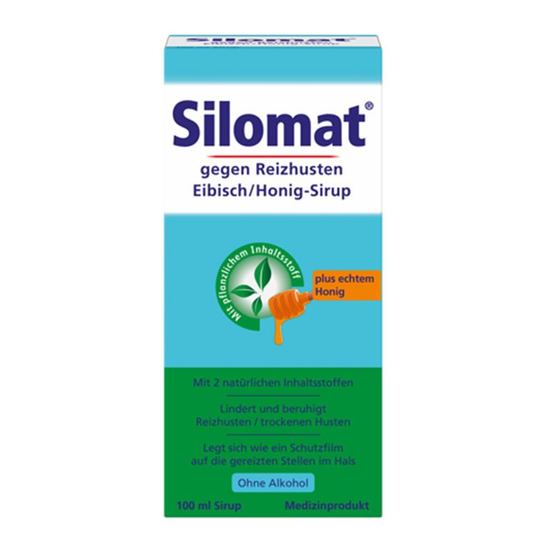 Silomat® gegen Reizhusten Eibisch/Honig-Sirup 100 ml - Shop Apotheke
