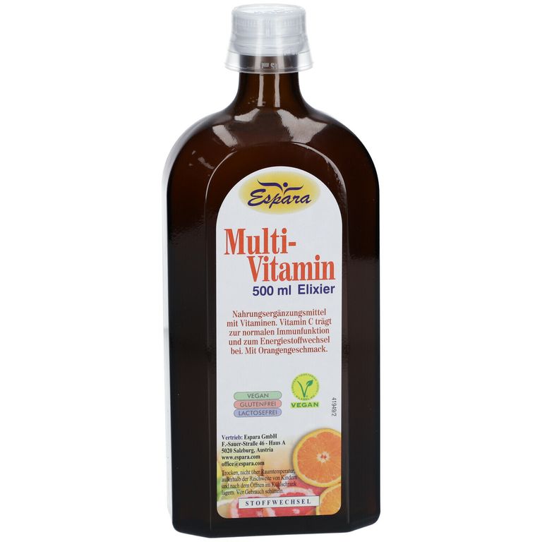 Multi-Vitamin Elixier 500 ml - Shop Apotheke