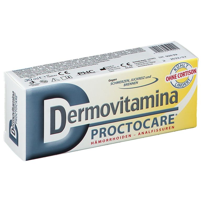 Dermovitamina Proctocare Creme 30 ml - Shop Apotheke