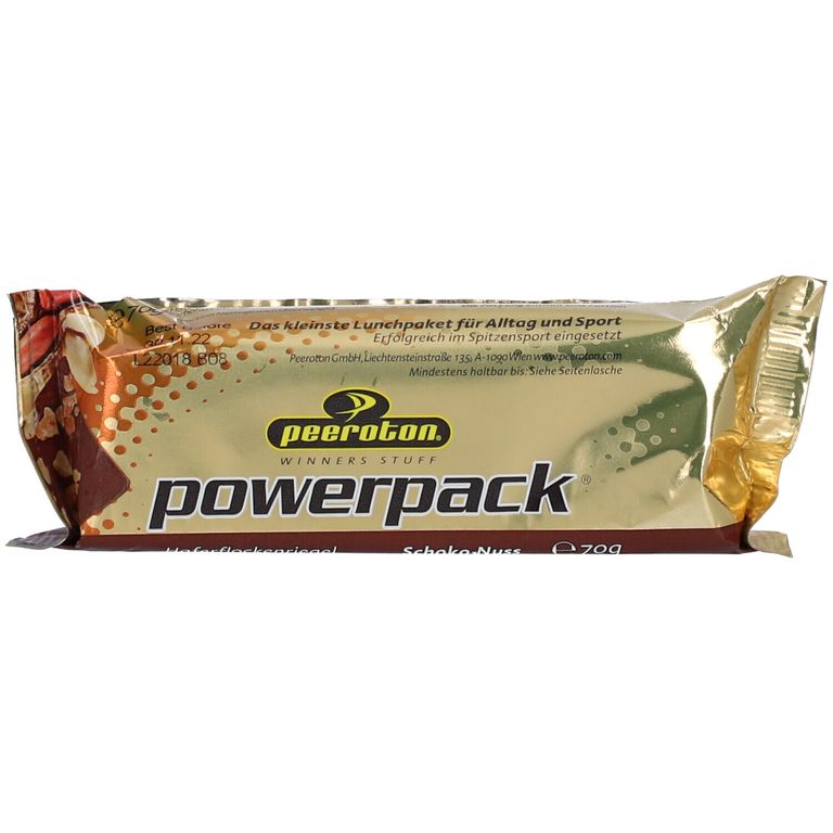 peeroton® Powerpack Riegel Schoko Nuss 70 g - Shop Apotheke