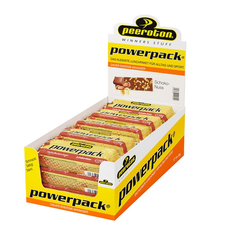 peeroton® Powerpack Riegel Schoko Nuss 15x70 g - Shop Apotheke