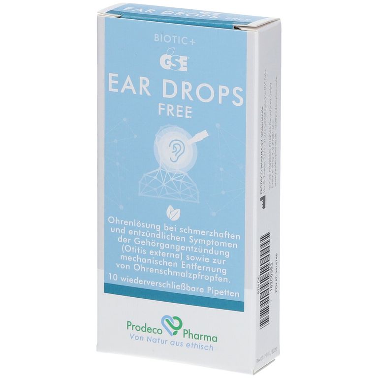 GSE EAR DROPS 10 St - Shop Apotheke