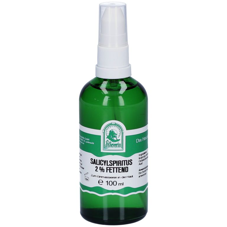 PATER SEVERIN Salicylspiritus 2% fettend 100 ml - Shop Apotheke