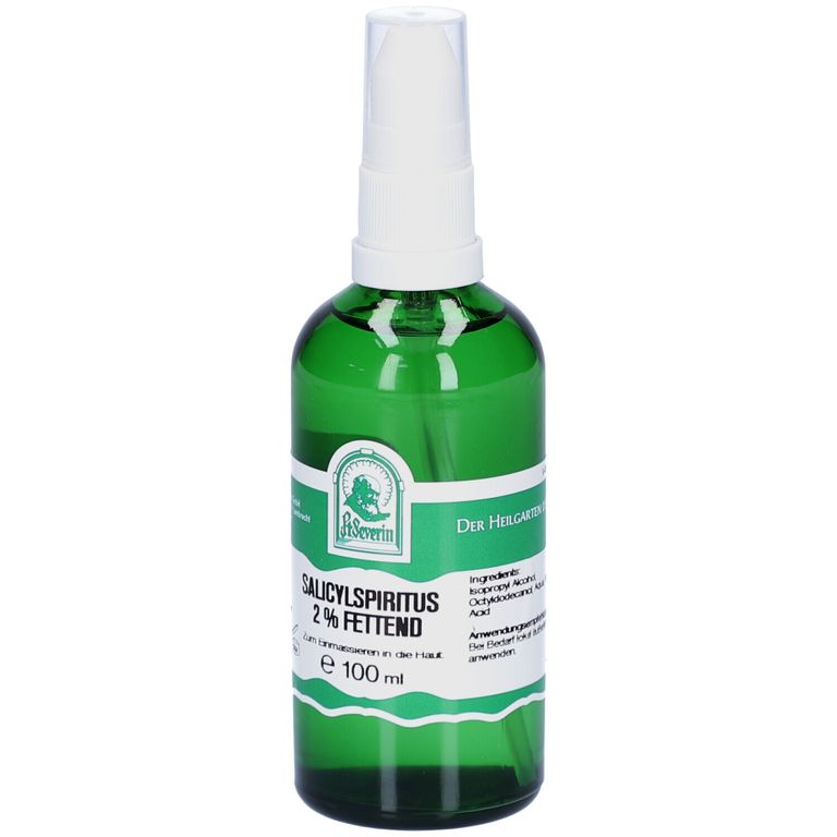 PATER SEVERIN Salicylspiritus 2% fettend 100 ml - Shop Apotheke