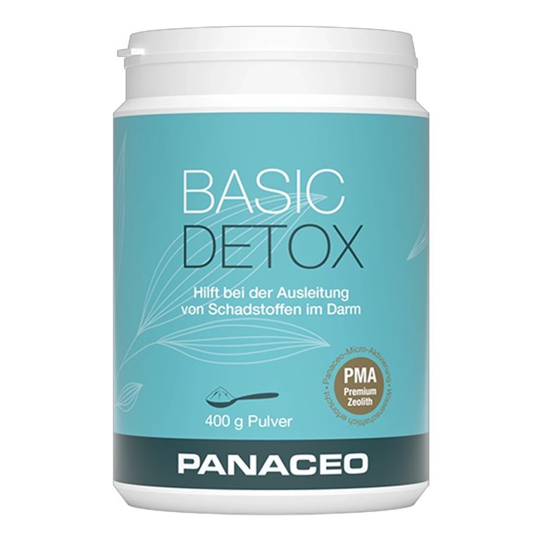 PANACEO® BASIC-DETOX Pulver mit PMA-Zeolith 400 g - Shop Apotheke