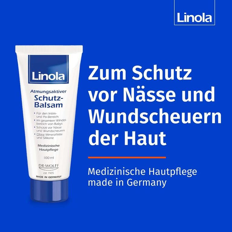 Linola Schutz-Balsam - Wundschutzcreme bei Hautwolf oder gereizter Haut ...