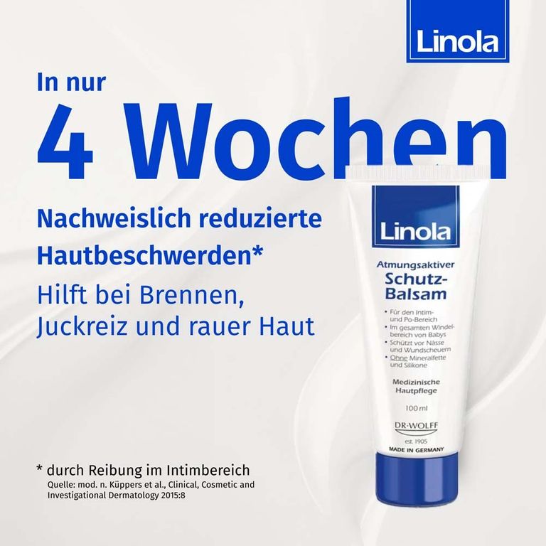 Linola Schutz-Balsam - Wundschutzcreme bei Hautwolf oder gereizter Haut ...