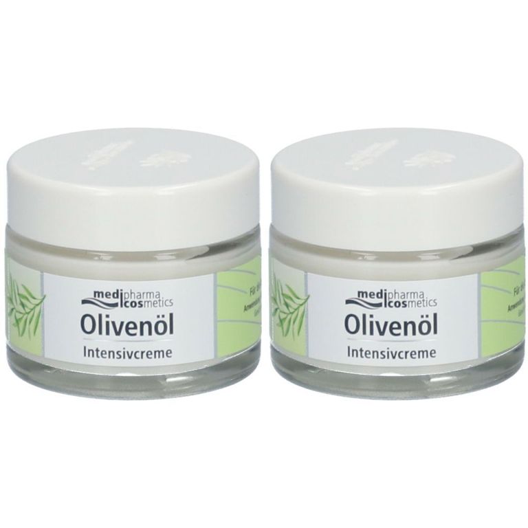 medipharma cosmetics Olivenöl Intensivcreme 2x50 ml - Shop Apotheke