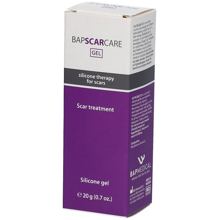 Bap Scar Care Silikol Gel transparent 20 g - Shop Apotheke