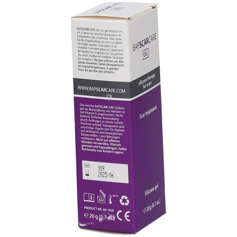 Bap Scar Care Silikol Gel transparent 20 g - Shop Apotheke