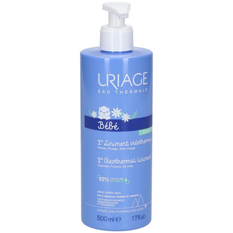 Uriage Baby 1st Liniment Oleothermal Pflegeöl 500 ml - Shop Apotheke