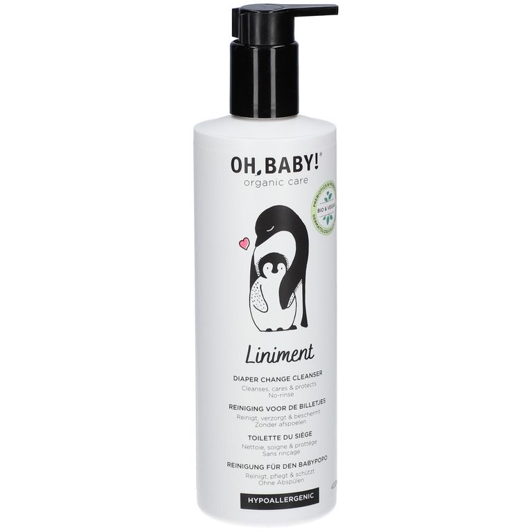 Oh, Baby! Reinigung für Babypopo – Liniment 400 ml - Shop Apotheke