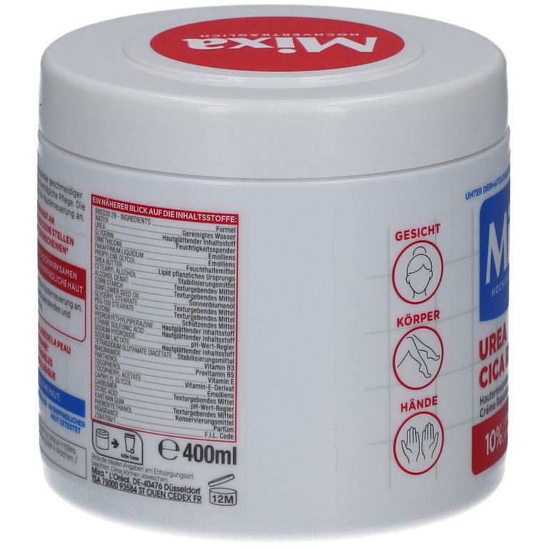 Mixa mit Urea Cica Repair Pflegeset 400 ml - Shop Apotheke
