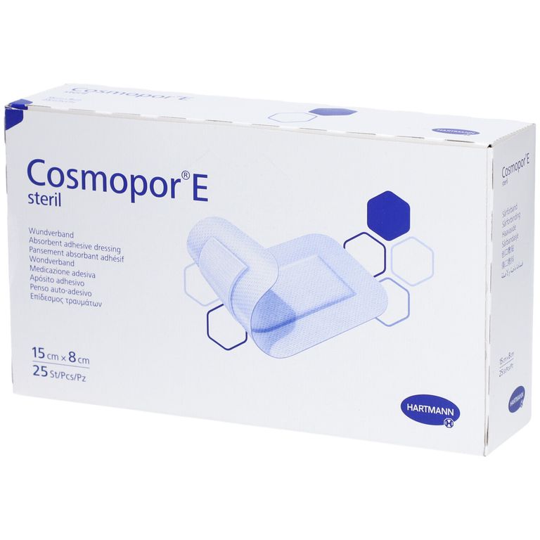 Hartmann Cosmopor® E steril 15 x 8 cm (IM 11 x 3,8 cm) 25 St - Shop ...