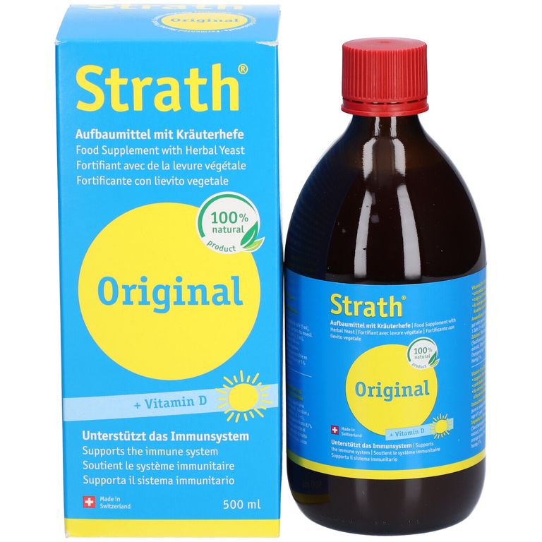 Strath Original + Vitamin D 500 ml - Shop Apotheke