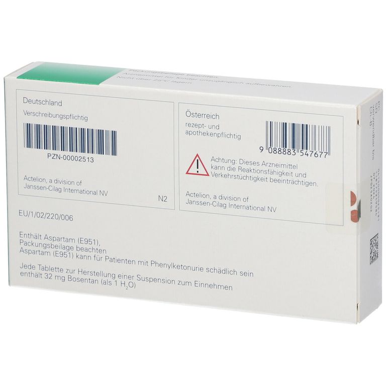 Tracleer 32 mg 56 St mit dem E-Rezept kaufen - Shop Apotheke