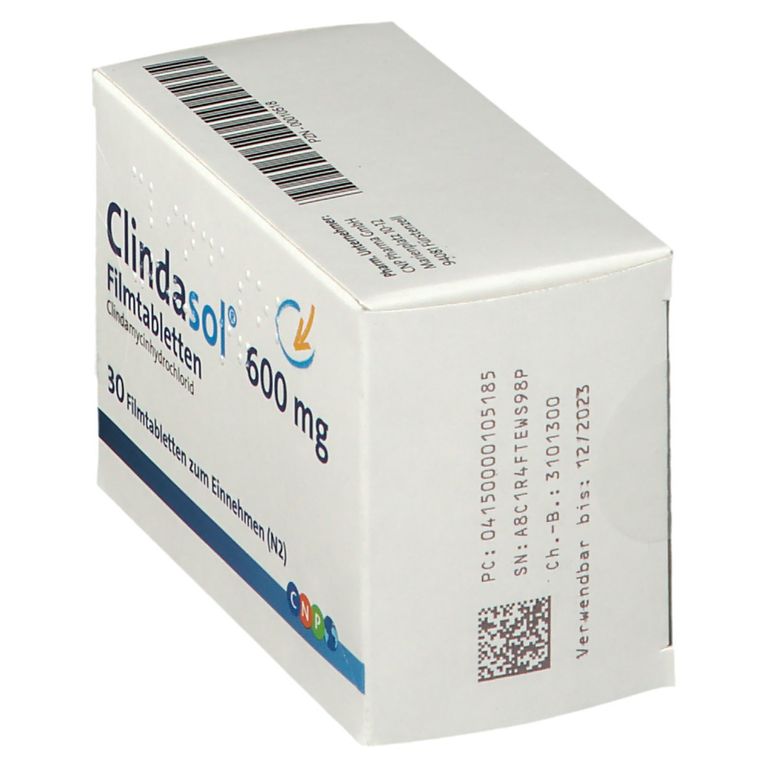 Clindasol® 600 mg 30 St mit dem E-Rezept kaufen - Shop Apotheke