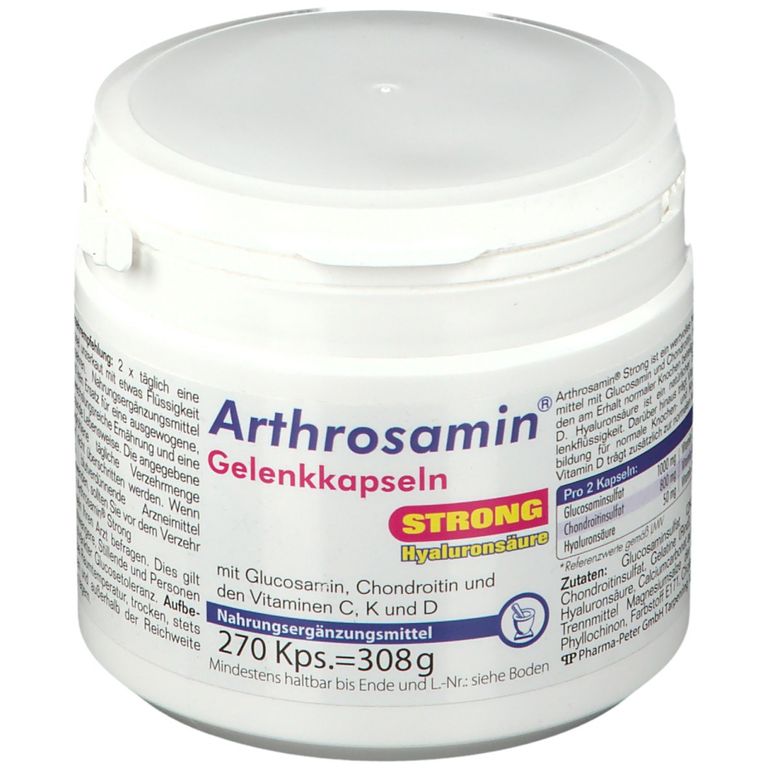 Arthrosamin® Strong Gelenkkapseln 270 St - Shop Apotheke