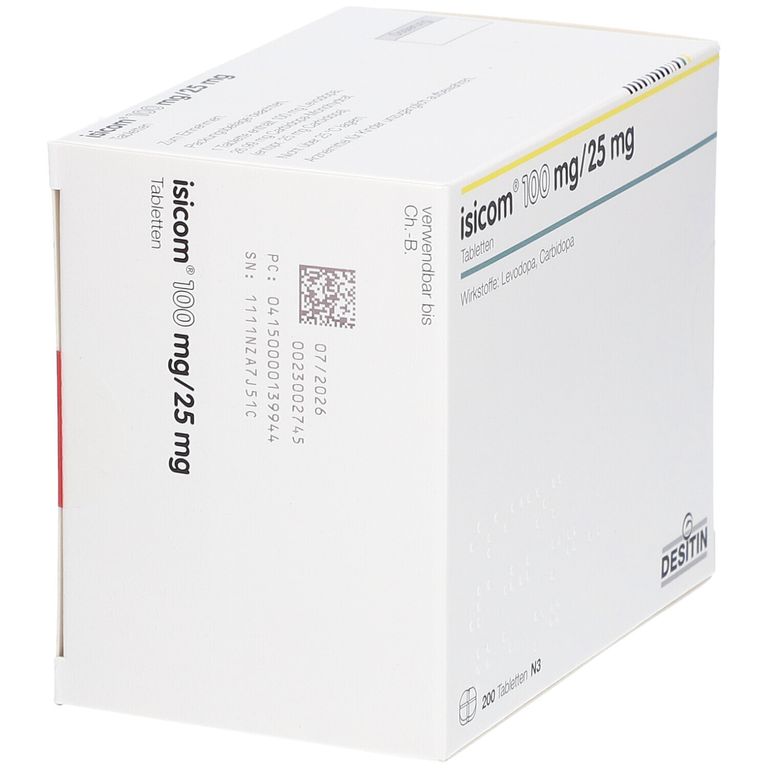 isicom® 100 mg/25 mg 200 St mit dem E-Rezept kaufen - Shop Apotheke