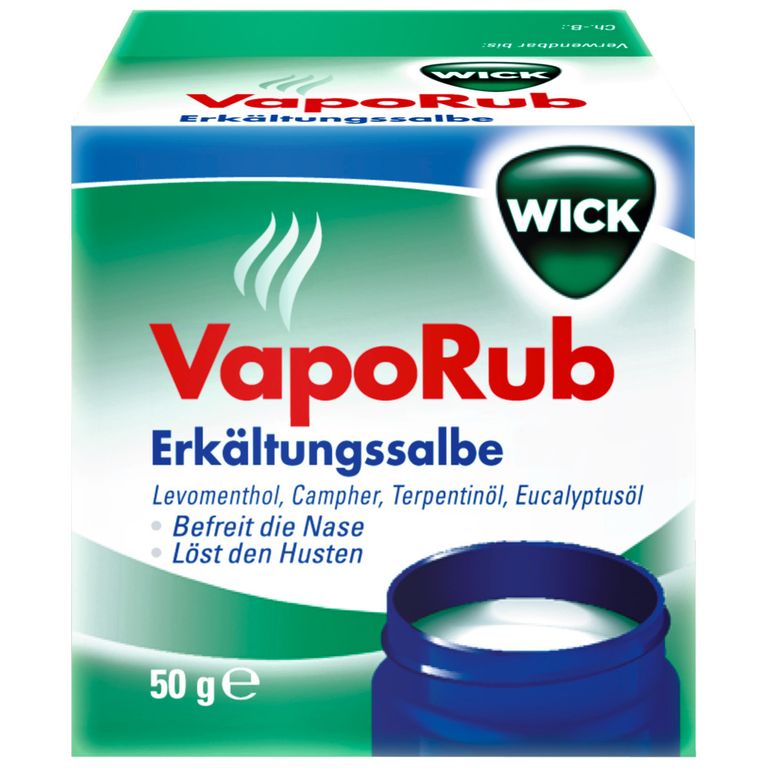 WICK VapoRub Erkältungssalbe 50 g - Shop Apotheke