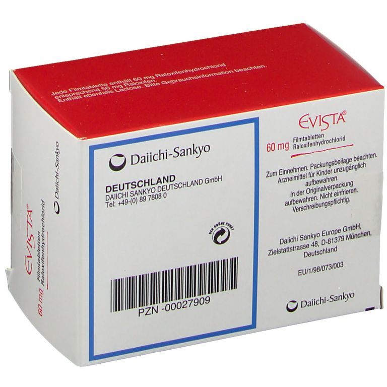 EVISTA® 60 mg 84 St mit dem E-Rezept kaufen - Shop Apotheke