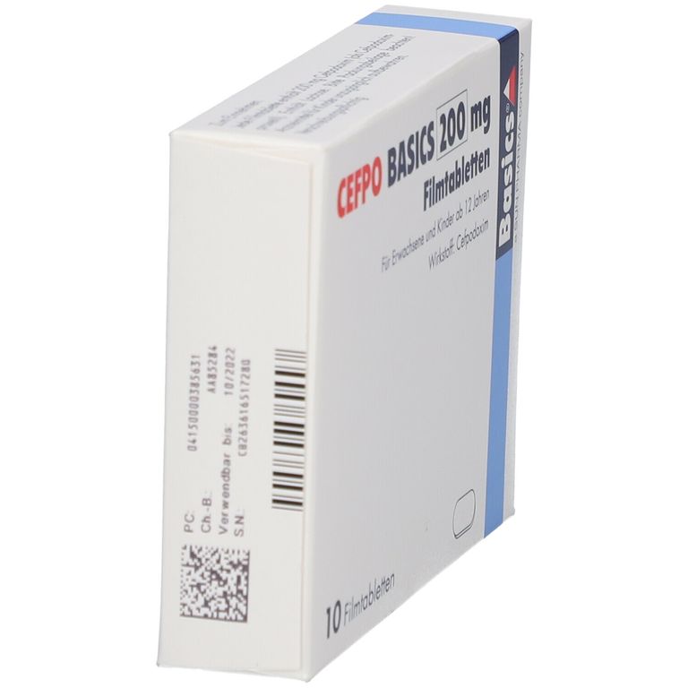 CEFPO BASICS 200 mg 10 St mit dem E-Rezept kaufen - Shop Apotheke