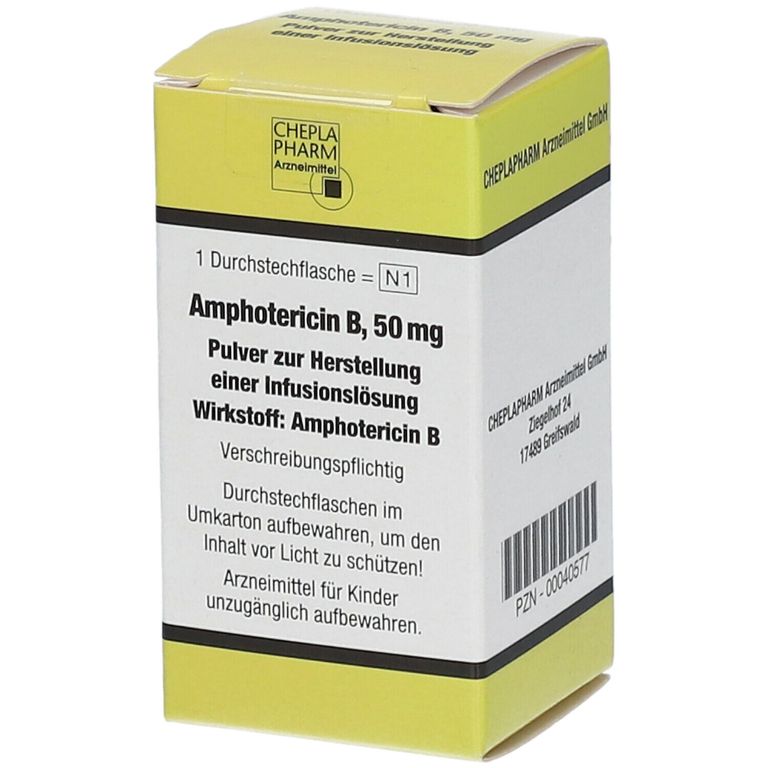 Amphotericin B 50 mg 1 St mit dem E-Rezept kaufen - Shop Apotheke