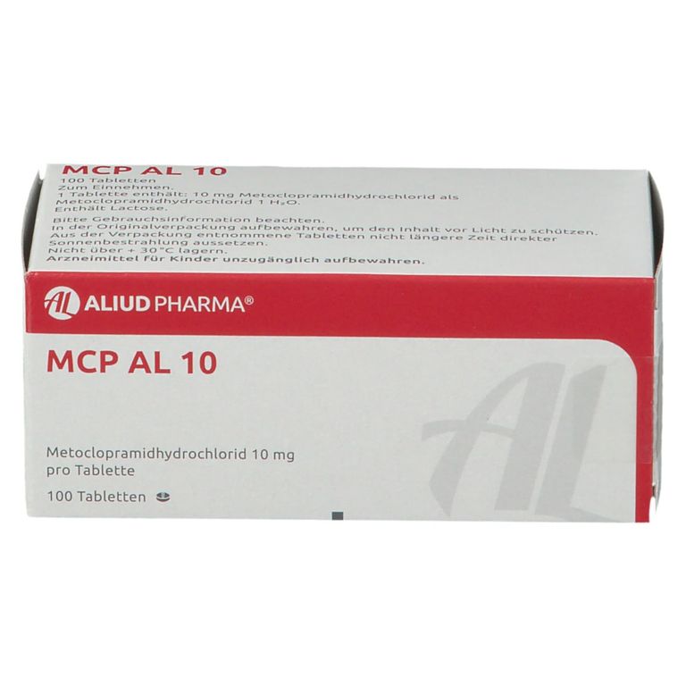 MCP AL 10 100 St mit dem E-Rezept kaufen - Shop Apotheke