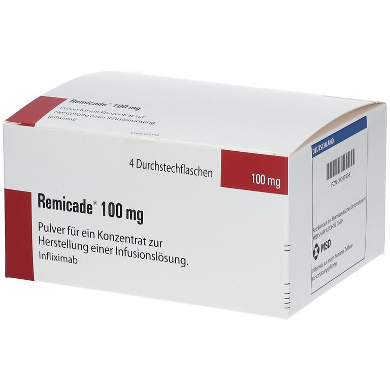 Remicade® 100 mg 4 St mit dem E-Rezept kaufen - Shop Apotheke