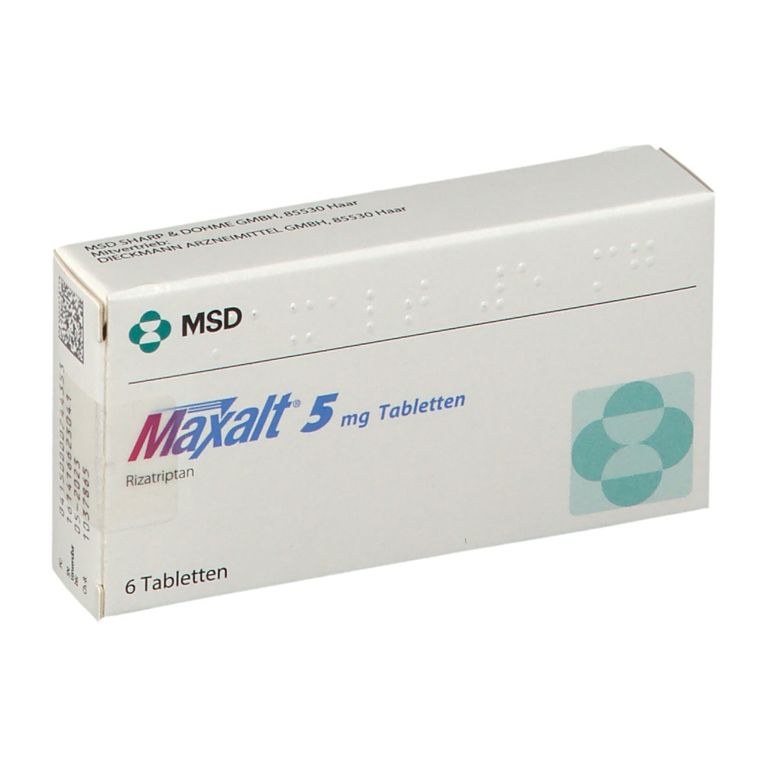 Maxalt® 5 mg 6 St mit dem E-Rezept kaufen - Shop Apotheke