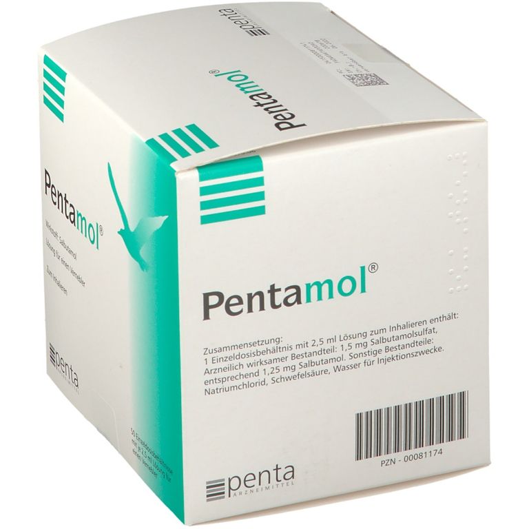 Pentamol® 50x2,5 ml mit dem E-Rezept kaufen - Shop Apotheke