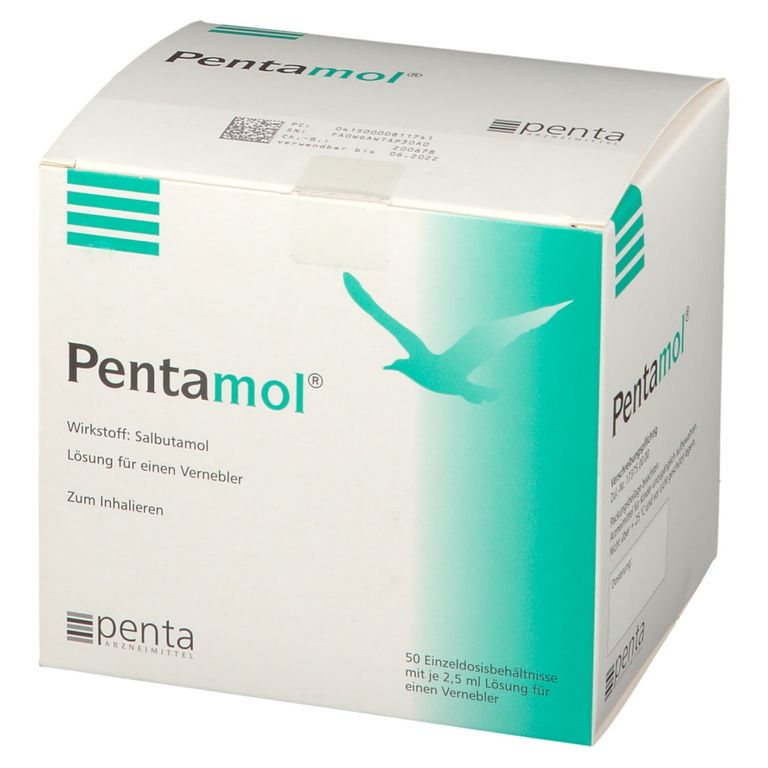Pentamol® 50x2,5 ml mit dem E-Rezept kaufen - Shop Apotheke