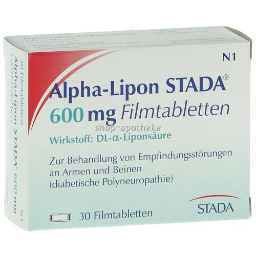 Alpha-Lipon STADA® 600 mg Filmtabletten 3 St - Shop Apotheke