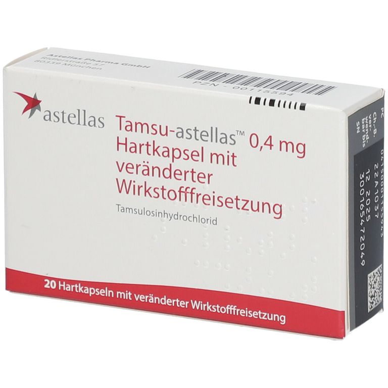 Tamsu-Astellas® 0,4 mg 20 St mit dem E-Rezept kaufen - Shop Apotheke