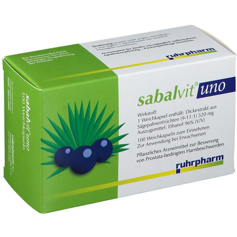 Sabalvit Uno Kapseln 100 St - Shop Apotheke