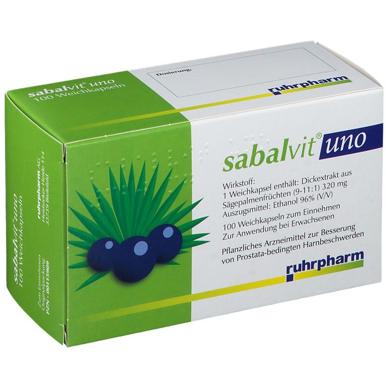 Sabalvit Uno Kapseln 100 St - Shop Apotheke