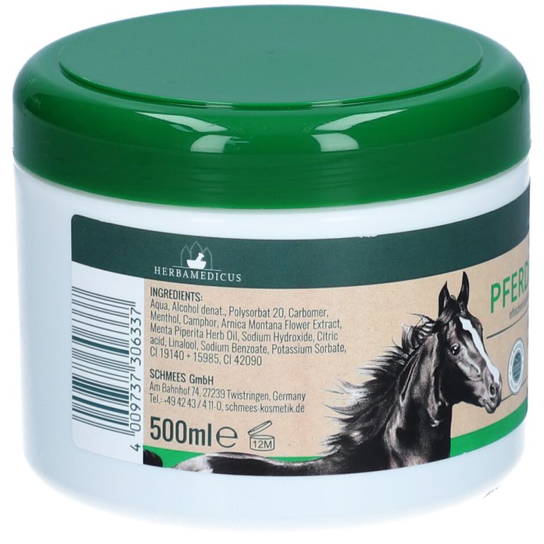 HERBAMEDICUS PFERDEBALSAM 500 ml - Shop Apotheke